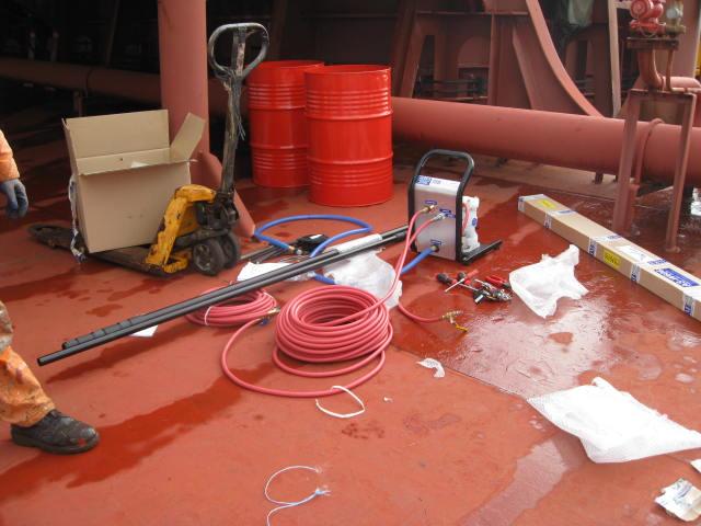 Cargo Hold Protection Products - RBM Application Equipment set