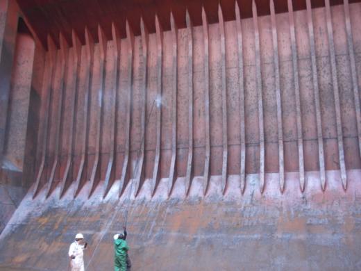 RBM HoldBlock, Cargo Hold protective Barrier Bulk Dry Materials